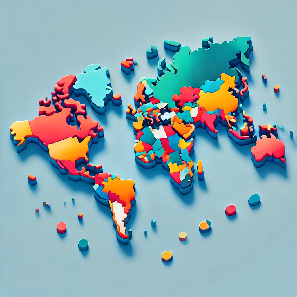 Real World Map Real World Map